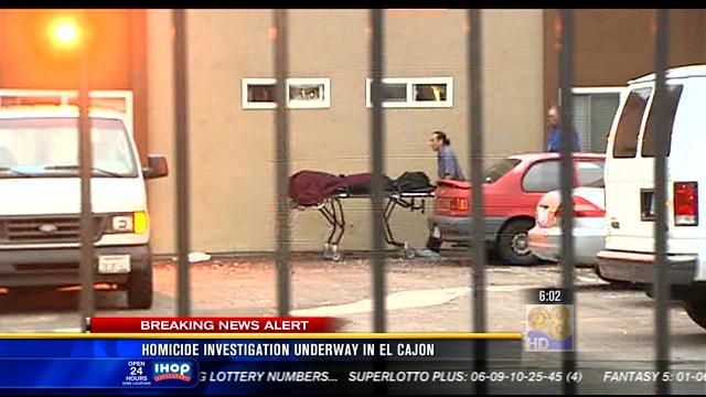 Homicide Investigation Underway In El Cajon Cbs News 8 San Diego