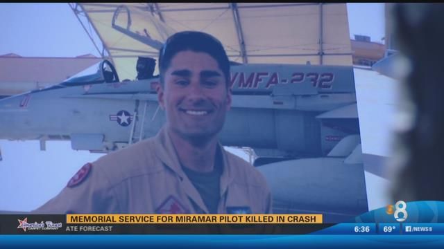 Memorial Service For Miramar Pilot Killed In Crash Cbs News 8 San