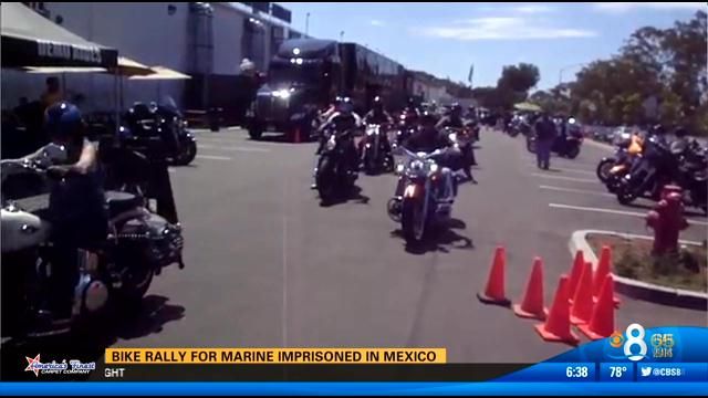 Bike rally for Marine imprisoned in Mexico - CBS News 8 - San Diego, CA ...